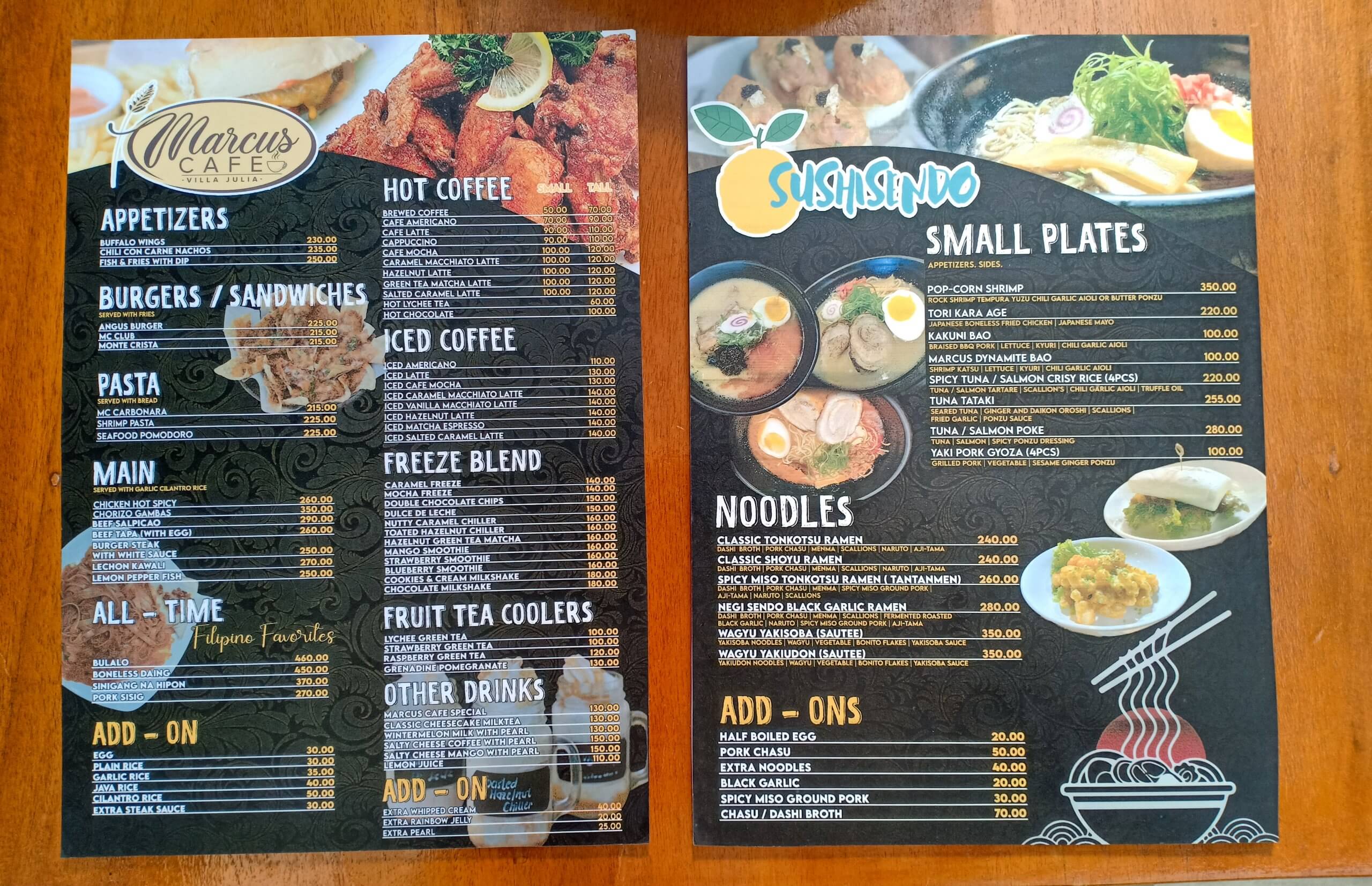 Where to Eat: Marcus Cafe in Silang | Thinkable Box